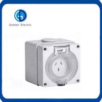China Industrial 500V 3 Phase Square Manual Changeover Switch 10A 20A 32A 40A 50A 63A Rotary Switch for sale