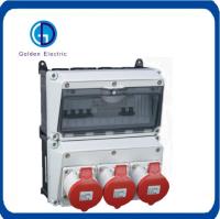 China IP67 IEC Standard Staninless Steel Power Combination Socket Box White for Industrial for sale