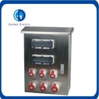 China 16A 32A 63A Rated Current Stainless Steel Power Socket Box for Heavy-duty Applications for sale