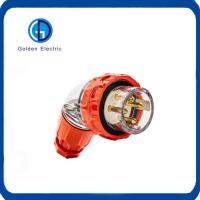 China IP66 3 Phase 500V 40A 3/4/5 Pin Waterproof Australian Angled Plug Electrical Industrial Plug for sale