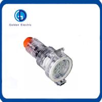 China IP66 Australia Electrical Connector 20A 32A 40A 50A Three Phase Waterproof Round Pin for sale