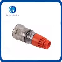 China IP66 Australia Electrical Connector 20A 32A 40A 50A Three Phase Waterproof Round Pin for sale