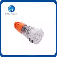 China IP66 Australia Electrical Connector 20A 32A 40A 50A Three Phase Waterproof Round Pin for sale