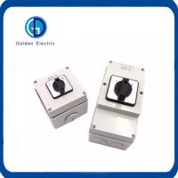 China 500V 3 Phase Square Changeover Switch IP66 Australia Standard 20A 32A 40A 63A Waterproof Industrial for sale