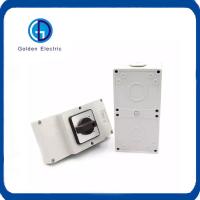 China 500V 3 Phase Square Changeover Switch IP66 Australia Standard 20A 32A 40A 63A Waterproof Industrial for sale