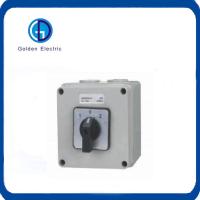 China 500V 3 Phase Square Changeover Switch IP66 Australia Standard 20A 32A 40A 63A Waterproof Industrial for sale