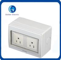 China Different sizes and specifications American Type 2gang Switch 1gang Electrical Socket for sale