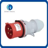 China Industrial Plug Socket 16A 32A 380V/415V 3 Pin 4 Pin 5 Pin Electric Power Connector for sale