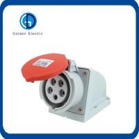China Industrial Plug Socket 16A 32A 380V/415V 3 Pin 4 Pin 5 Pin Electric Power Connector for sale