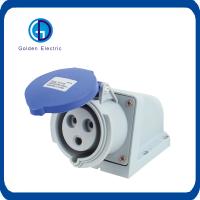 China Industrial Plug Socket 16A 32A 380V/415V 3 Pin 4 Pin 5 Pin Electric Power Connector for sale