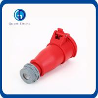China IP44/IP67/IP55 Waterproof Coupler 3p E 4 Pins 16A 32A Industrial Plug and Socket Male Female Connector with Cover 220V 240V for sale