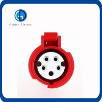 China IP44/IP67/IP55 Waterproof Coupler 3p E 4 Pins 16A 32A Industrial Plug and Socket Male Female Connector with Cover 220V 240V for sale