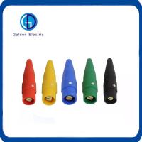 China 600VAC Camlock Male Female Single Pole Inline Connectors Blue Yellow Red Green Black White for sale