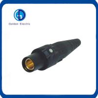 China 600VAC Camlock Male Female Single Pole Inline Connectors Blue Yellow Red Green Black White for sale