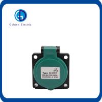 China IP67 Wall Mounted Industrial Plug Socket Waterproof Heat Resistant 80 for sale