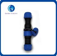 China 3P Blue Male And Female Plug IP68 5A Safety Operation With Low Frequency for sale