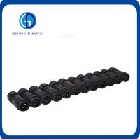 China M19 3pin IP68 Waterproof Industrial Plug And Socket For 3 Pin Cable for sale