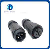 China M19 3pin IP68 Waterproof Industrial Plug And Socket For 3 Pin Cable for sale