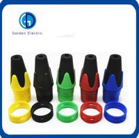 China Small Size XLR 3 Pin Industrial Plug High Flexibility With Gold Plating for sale