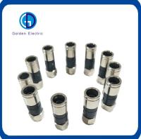 China Rg59 Coaxial Cable Male Connector Plug 500Hz IP67 Waterproof Panel Plug for sale
