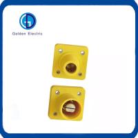 China Multi Color Camlock 400A Male Female Plug Socket 600V Wear Resistant for sale