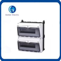 China Low Voltage Household Surface Mounted ABS Plastic Distribution Box Enclosure with MCB for sale