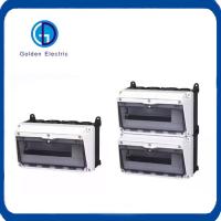 China 12 Ways MCB Plastic Distribution Box Electrical Steel Sheet Distribution Box for sale
