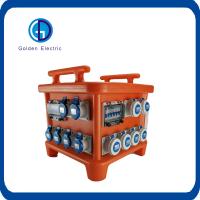 China Yellow Indoor Waterproof Electrical Distribution Box For Overload Protection for sale