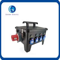 China Yellow Indoor Waterproof Electrical Distribution Box For Overload Protection for sale