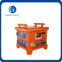 China Yellow Indoor Waterproof Electrical Distribution Box For Overload Protection for sale
