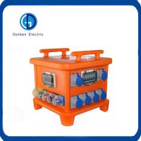 China Yellow Indoor Waterproof Electrical Distribution Box For Overload Protection for sale