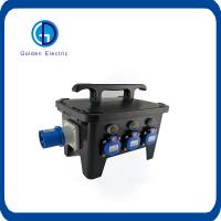 China IP67 Shell Protection Grade Combined Industry Distribution Box for Stage Studio Equipment for sale