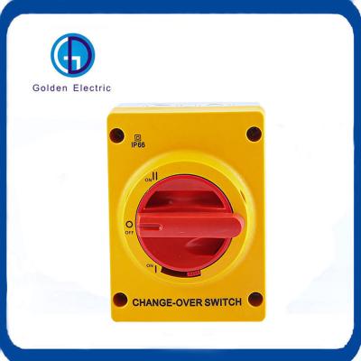 China IP66 Waterproof 3p 4p AC Change-Over Switch Enclosure Selector Switch Changeover for Home and Outdoor for sale