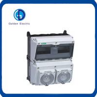 China ABS/PC Plastic Outdoor IP65 Waterproof 3p N E 4pins Industrial Outlet Socket Box for sale