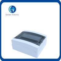 China Powerful IP65 Outdoor Waterproof Power Distribution Box 12way Plastic MCB for sale