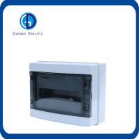 China Powerful IP65 Outdoor Waterproof Power Distribution Box 12way Plastic MCB for sale