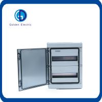 China Powerful IP65 Outdoor Waterproof Power Distribution Box 12way Plastic MCB for sale