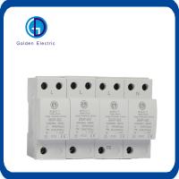 China AC System Surge Protector SPD 20ka-40ka 2p 3p 4p for Solar House 275V 385V 420V T1 T2 for sale