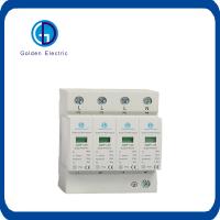China AC System Surge Protector SPD 20ka-40ka 2p 3p 4p for Solar House 275V 385V 420V T1 T2 for sale