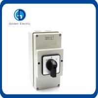 China Industrial IP66 Weather Protected Changeover Switch Customized for Your Requirements for sale