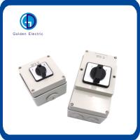 China Industrial IP66 Weather Protected Changeover Switch Customized for Your Requirements for sale