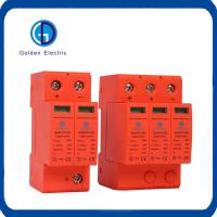 China 20ka SPD House Power Surge Protector 3p DC 1000V Protective Arrester Device DIN Rail Lightning Protection for sale