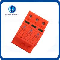 China 20ka SPD House Power Surge Protector 3p DC 1000V Protective Arrester Device DIN Rail Lightning Protection for sale