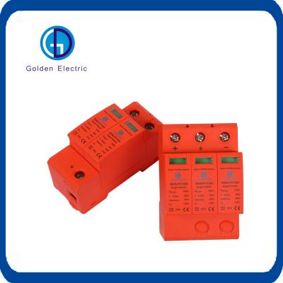 China Solar Surge Protector Device 2p 3p 500V 1000V 1200V 1500V Power Source Arrester Imax 40ka for sale