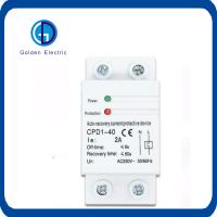 China ROHS Certified Single Phase Voltage/Current Leakage Protector with Kwh Meter Included for sale