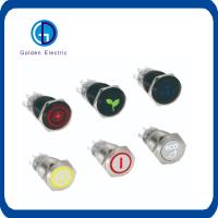 China 12mm 16mm 19mm 22mm 25mm 30mm Push Button Switch Customized Request DOT LED Type IP67 for sale