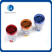 China 22mm Digital Voltage Display LED Voltmeter AC60V-500V Indicator Light for PC Lamp Body for sale