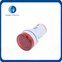 China 22mm Digital Voltage Display LED Voltmeter AC60V-500V Indicator Light for PC Lamp Body for sale
