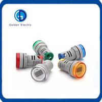 China Red/Blue/White/Yellow/Green Voltage Meter Pilot Lamp for 22mm Round Digital Voltmeter for sale