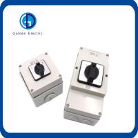 China Customization Australian Standard IP66 Waterproof Switch for Motor Start Rotary Switch for sale
